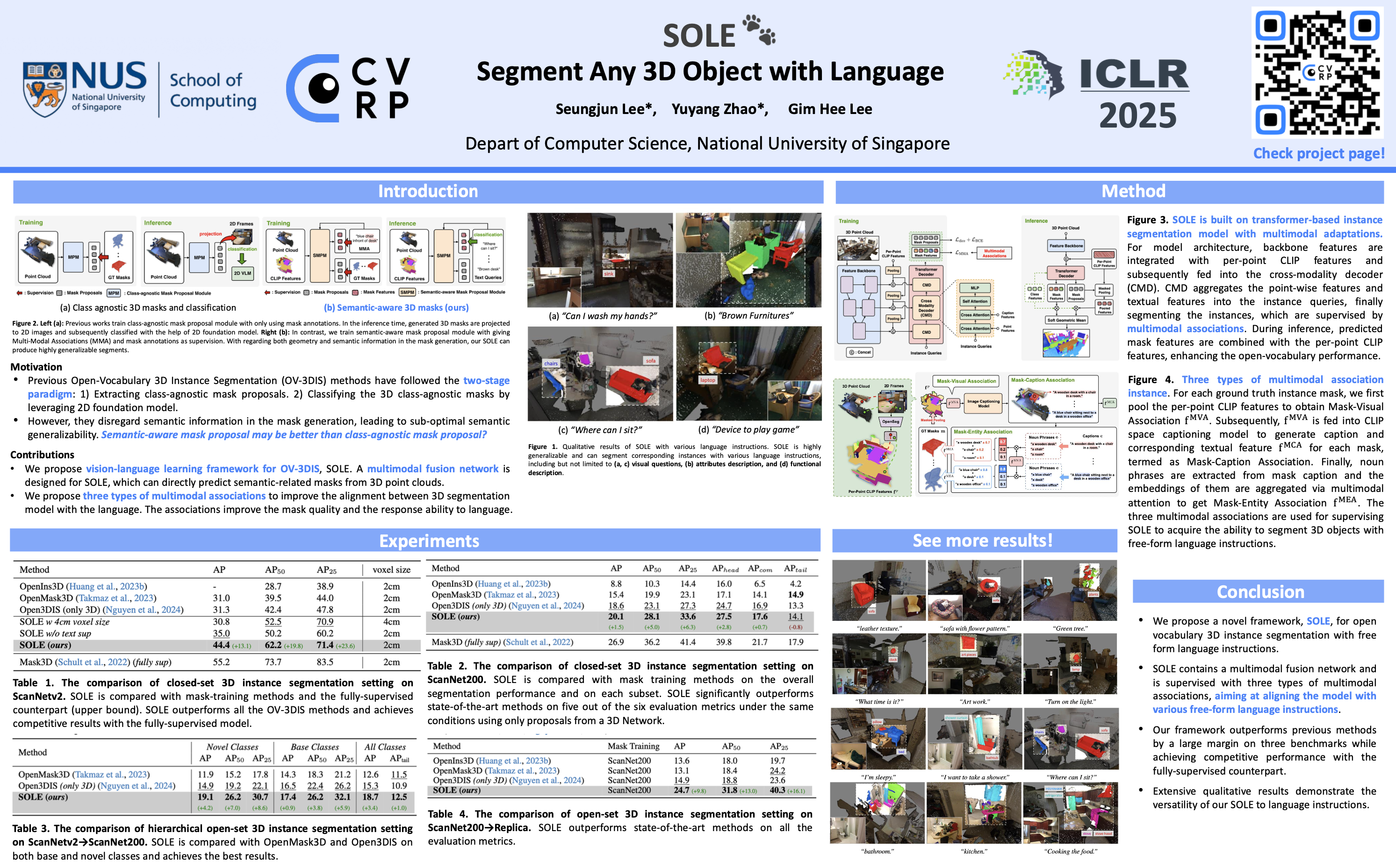 ICLR Poster Segment Any 3D Object with Language